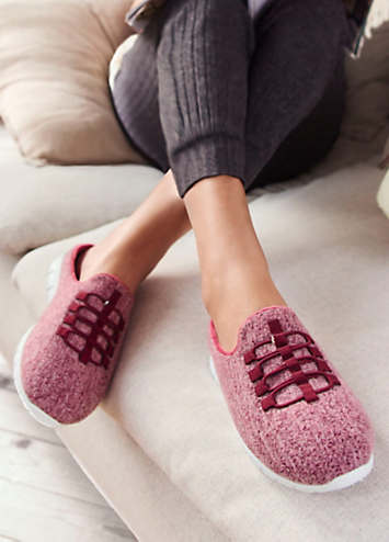 LASCANA Slip-On Fleece Lined Slippers | LASCANA