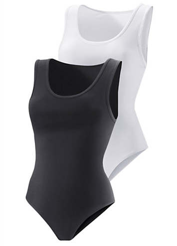 Vivance Pack of 2 Body Vests | LASCANA
