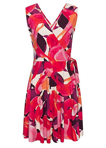 Vivance Sleeveless Floral Print Beach Dress | LASCANA
