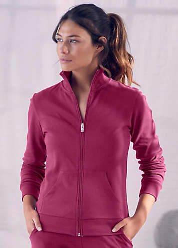 Zip Through Sweat Jacket by Bench Loungewear | LASCANA