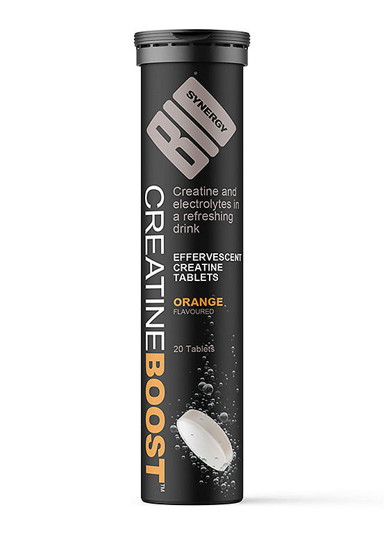 Creatine Boost Effervescent Orange Flavoured Tablets - 20 Pack by Bio ...