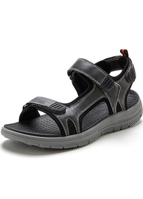 Le Jogger Vegan Velcro Trekking Sandals | LASCANA