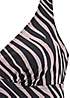 LASCANA Zebra Print Underwired Tankini Top | LASCANA